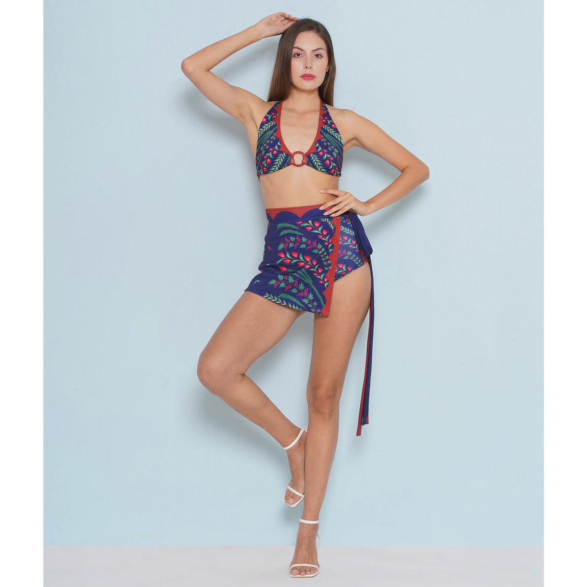 Ofir CP bikini skirt set – Limerick by Abirr n' Nanki